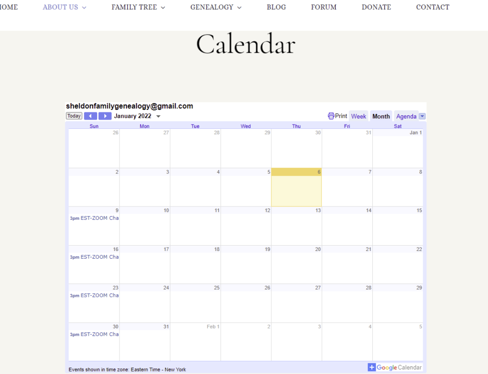 Sheldon Family Tree is Up and Running – Sheldon Genealogy