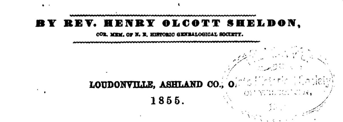 SM Project Check-List! – Sheldon Genealogy